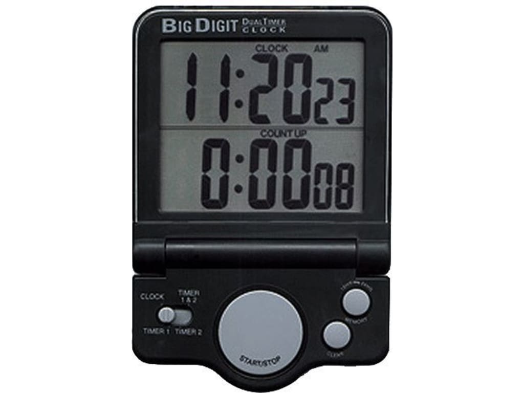 General Tools TI895B Dual Timer / Clock With Jumbo Display | TEquipment