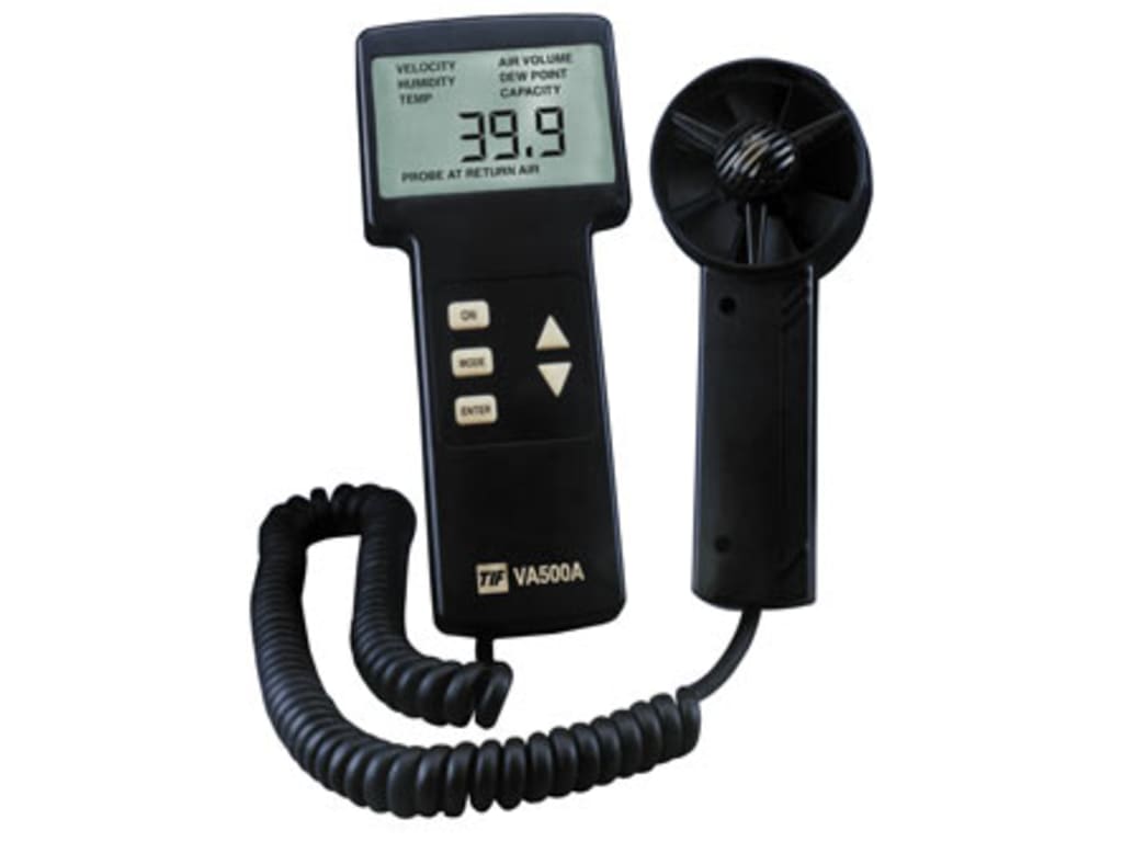 TIF TIFVA500A Air HVAC Analyzer Digital TIF TIFVA500A TIF VA 500A TIF ...