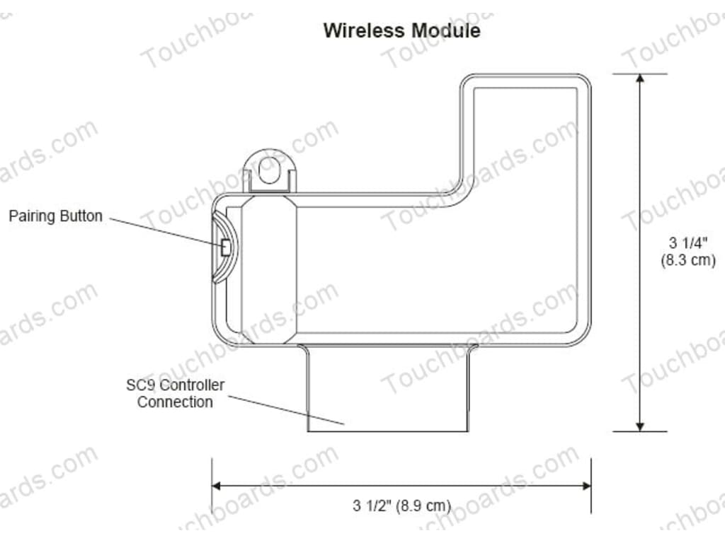 SMART WC6-NA Wireless Bluetooth® Connection for SMART Board™ 600 Series ...