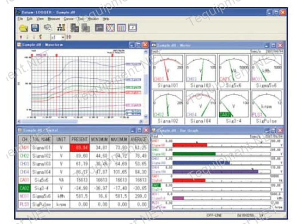 Yokogawa XL-124D Datalogger Yokogawa XL-124D | TEquipment
