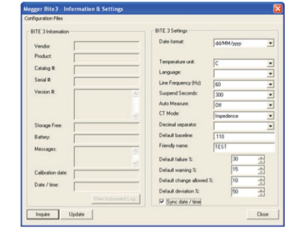 Megger BITE3 Test Equipment Battery Impedance | TEquipment