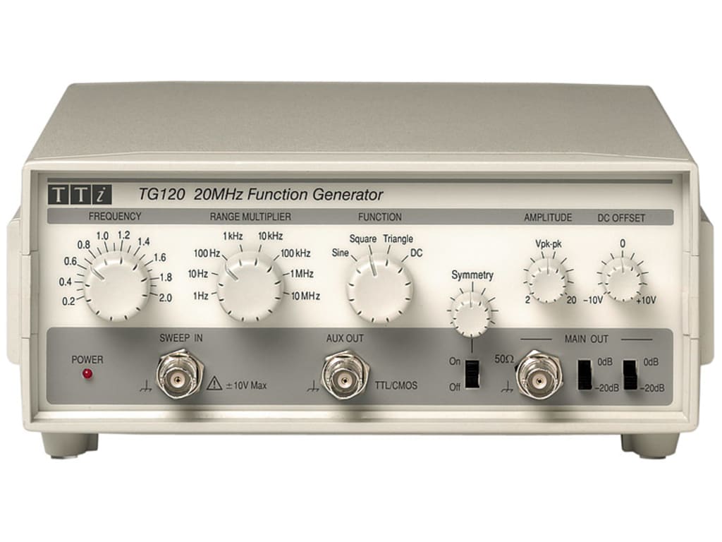TTi TG120 20MHz Dial-Set Function Generator | TEquipment