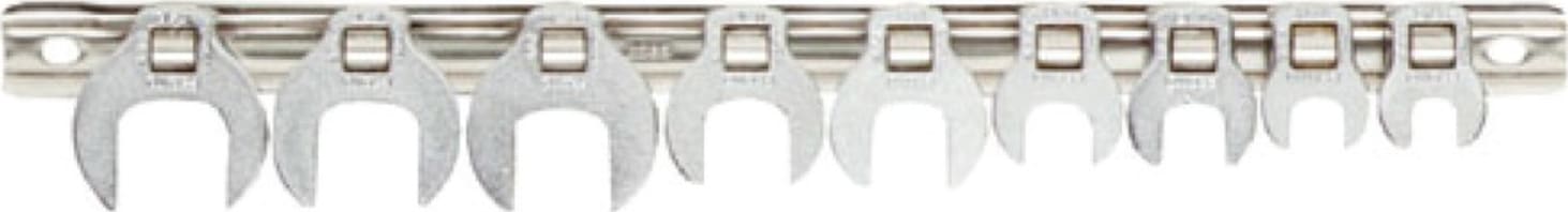 Proto J49004CF - Crowfoot Wrench Set, 3/8 thru 7/8" | TEquipment