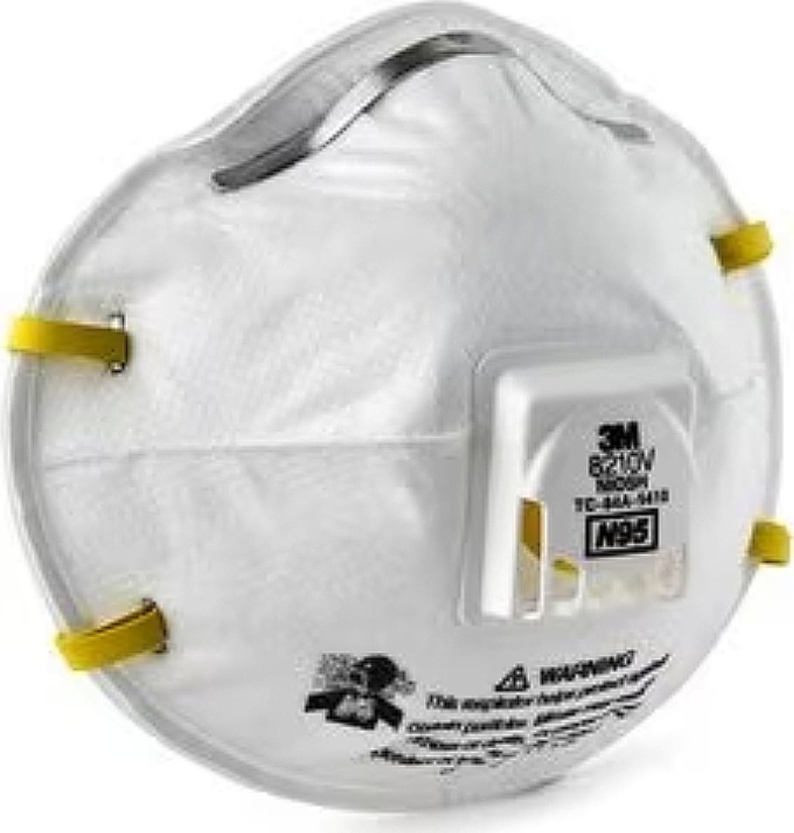 3M 7000002462 - Particulate Respirator 8210V, N95, 8000 Series | TEquipment