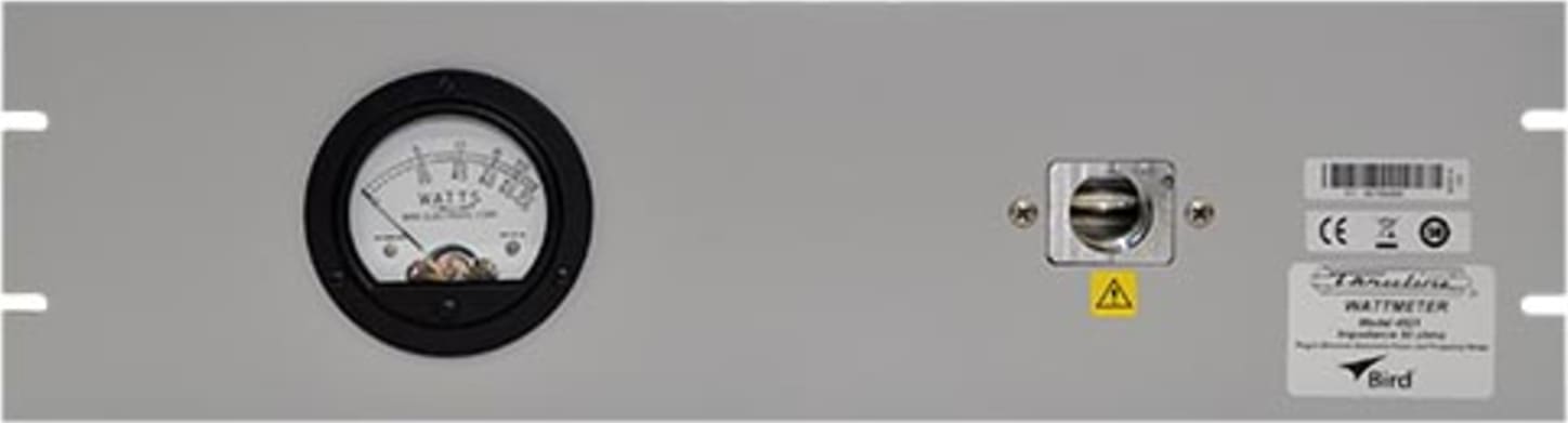 Bird 4521 - Single Meter / Single Element Panel Mount RF Wattmeter ...