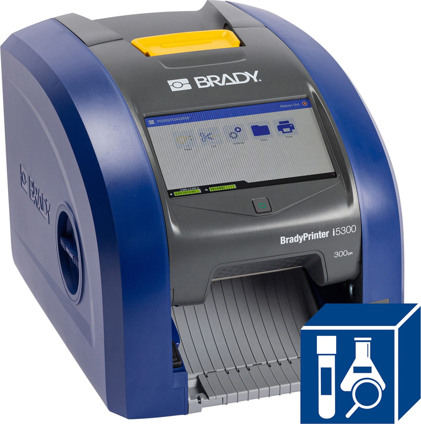Brady 153712 - Industrial Label Printer, 300 dpi, with PWID Software ...