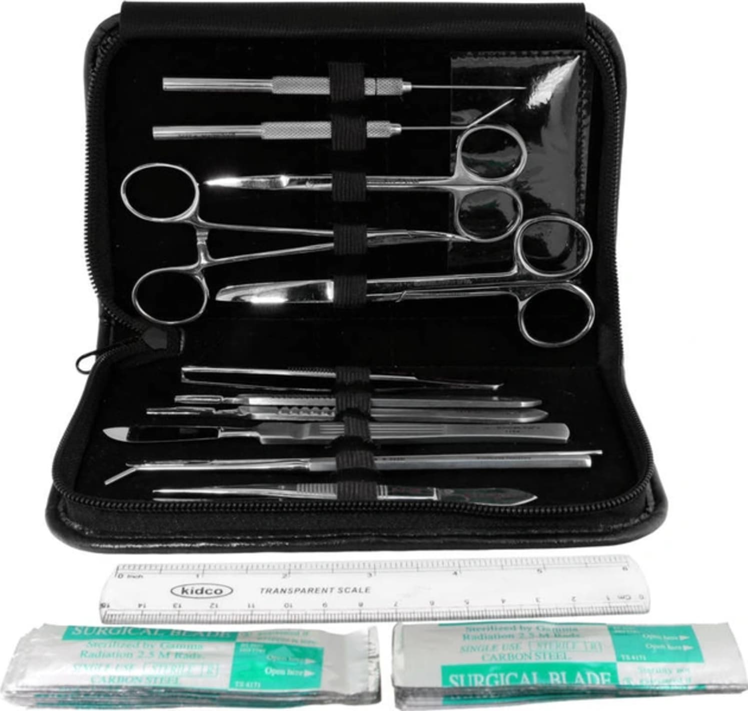 Excelta KST-DIS-2 - Dissection Kit, Anti-Mag. Stainless Steel, Vinyl ...