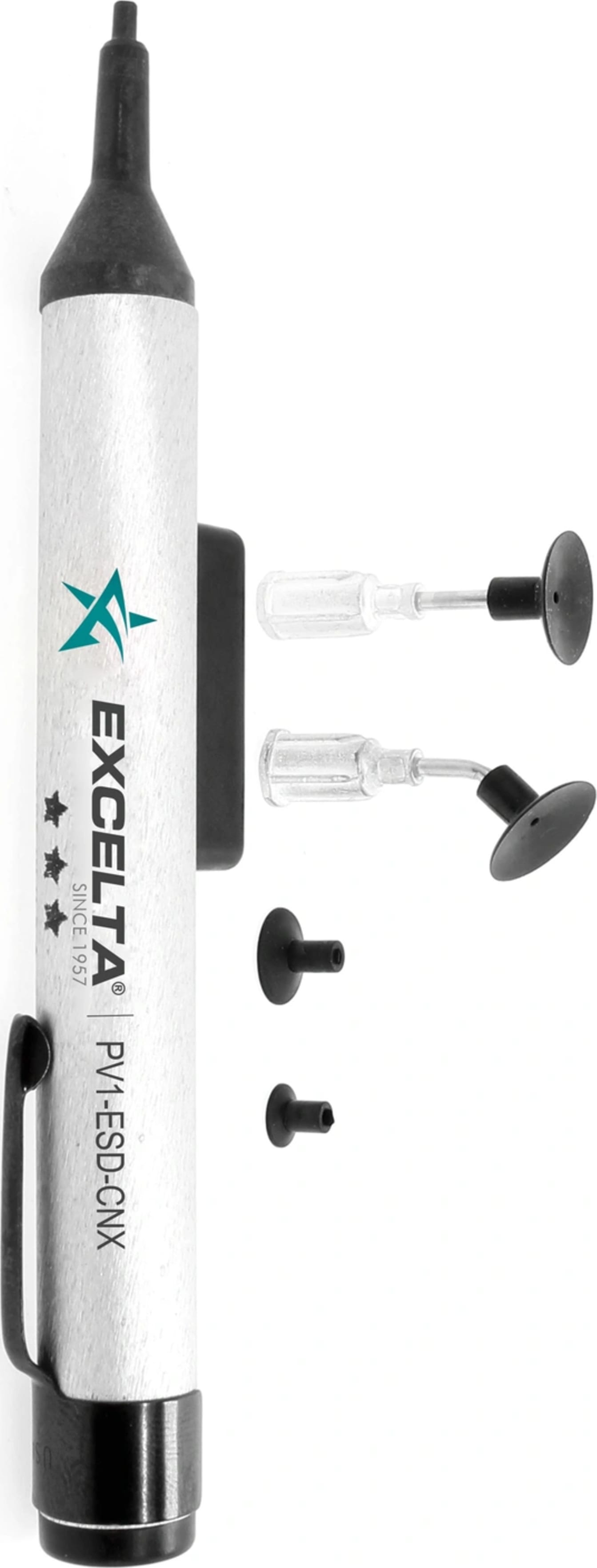 Excelta PV-1-ESD-CNX Vacuum Pen Kit, Pen-Vac Junior, 5" OAL | TEquipment