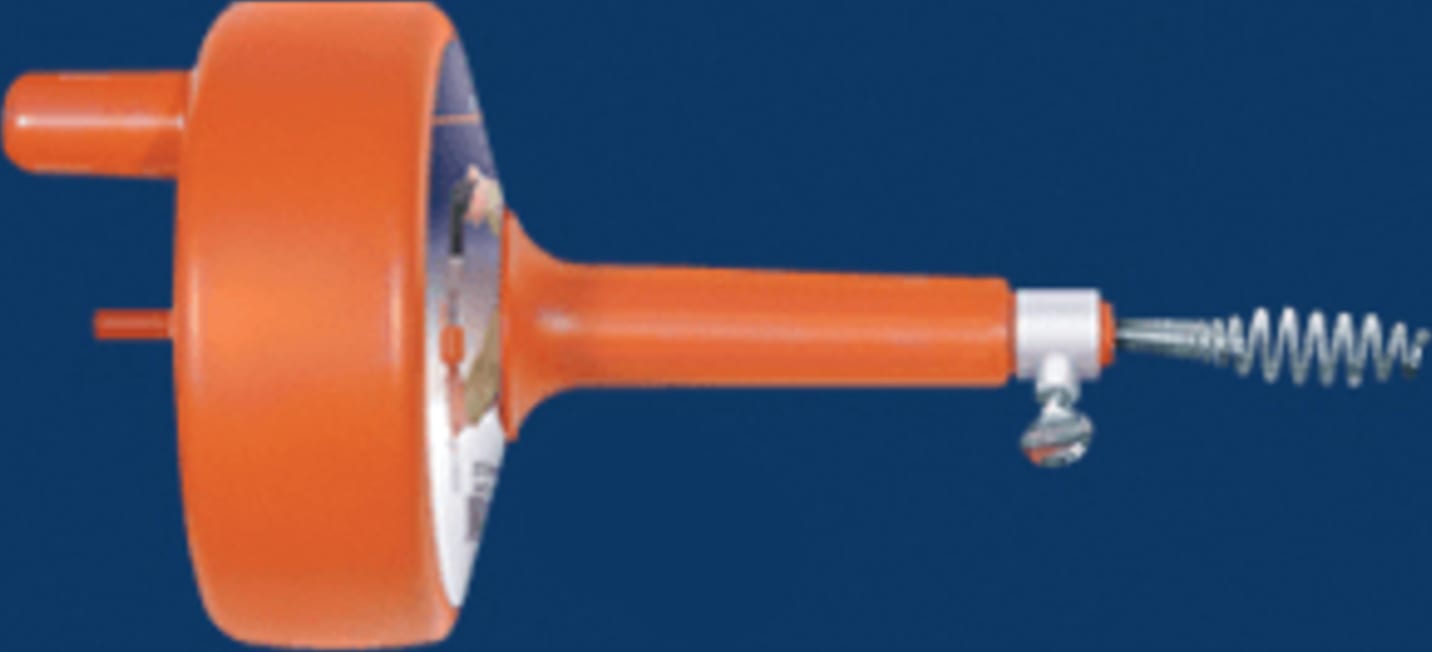 General Pipe Cleaners C-15CL - Power Clog Chaser Canister Auger (15-ft ...