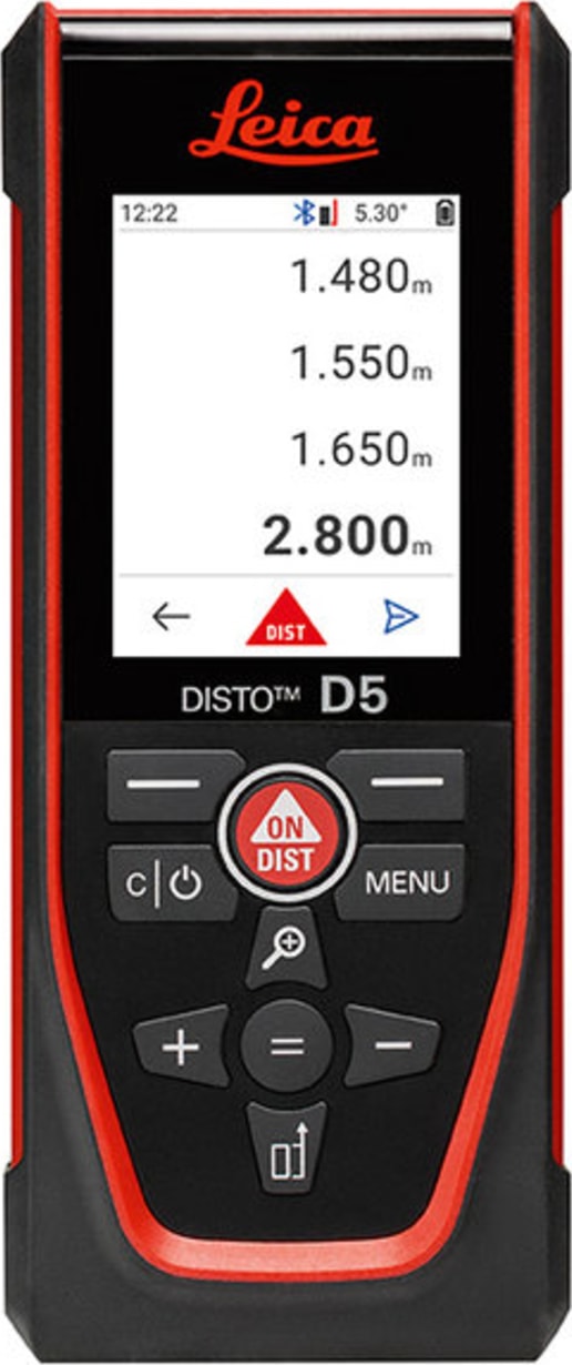Leica DISTO D5 - Laser Distance Meter with Point Finder Camera (Range ...