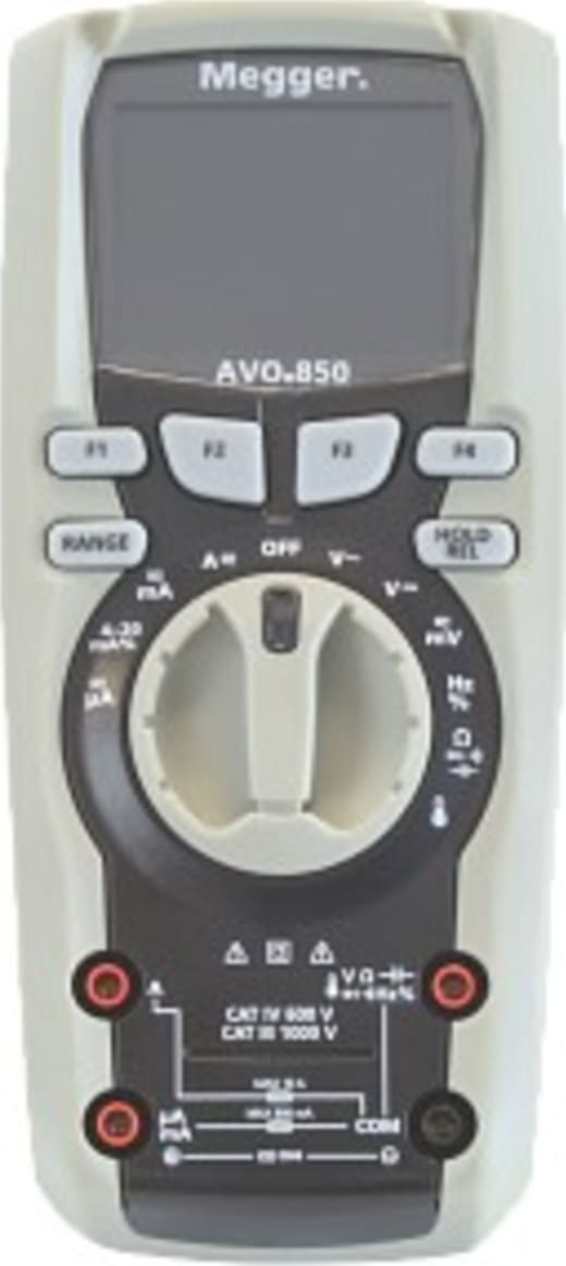 Megger AVO850 - TRMS Digital Multimeter with Bluetooth (CAT IV 600V/CAT ...