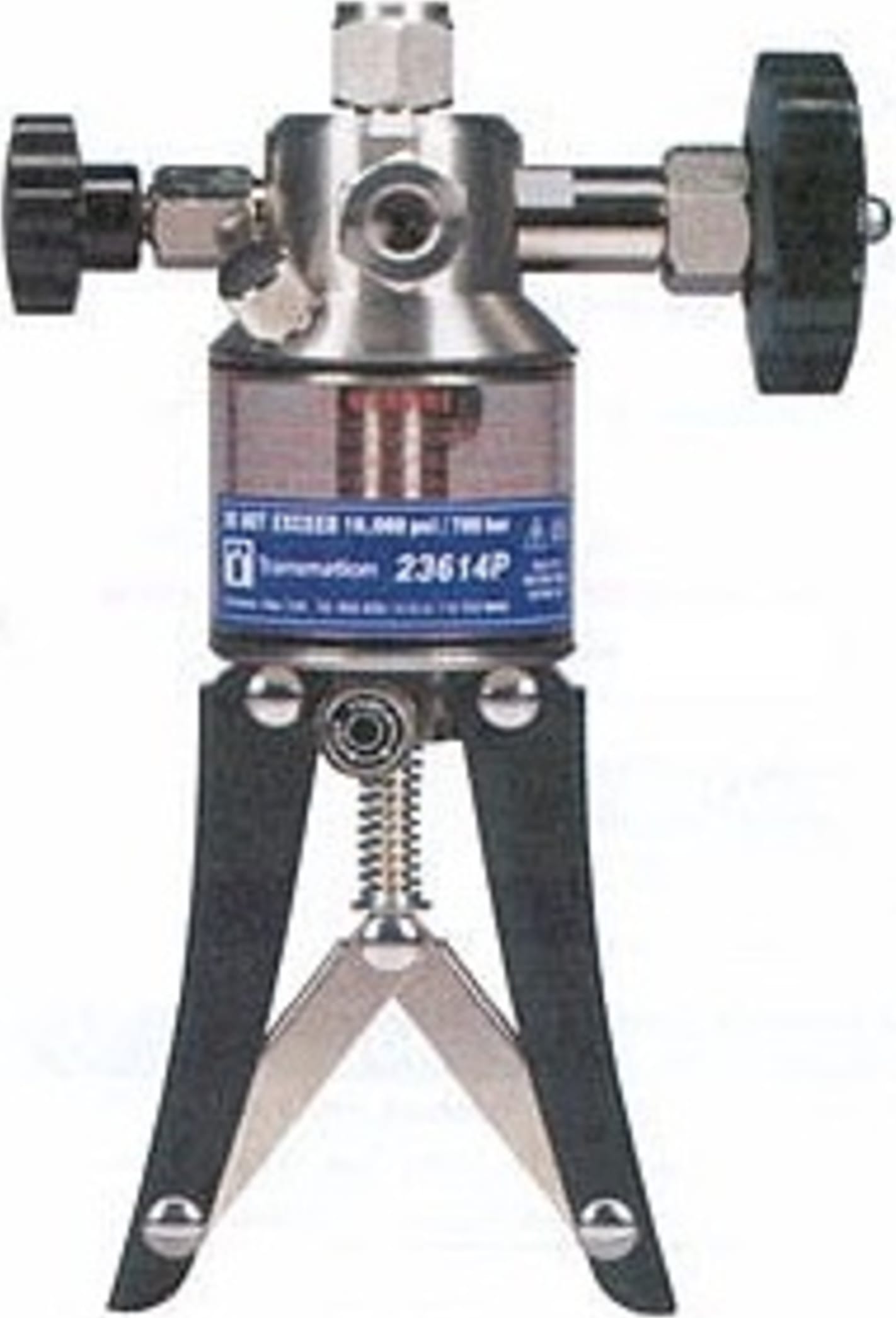 Transmation 23614P Hydraulic Hand Pump, 10,000 PSI, Water and Oil ...