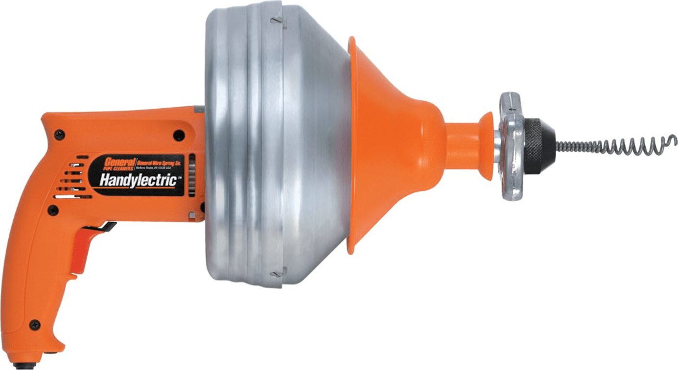 General Pipe Cleaners CHEA - Handylectric Sink Drain Machine (25-ft x ¼ ...