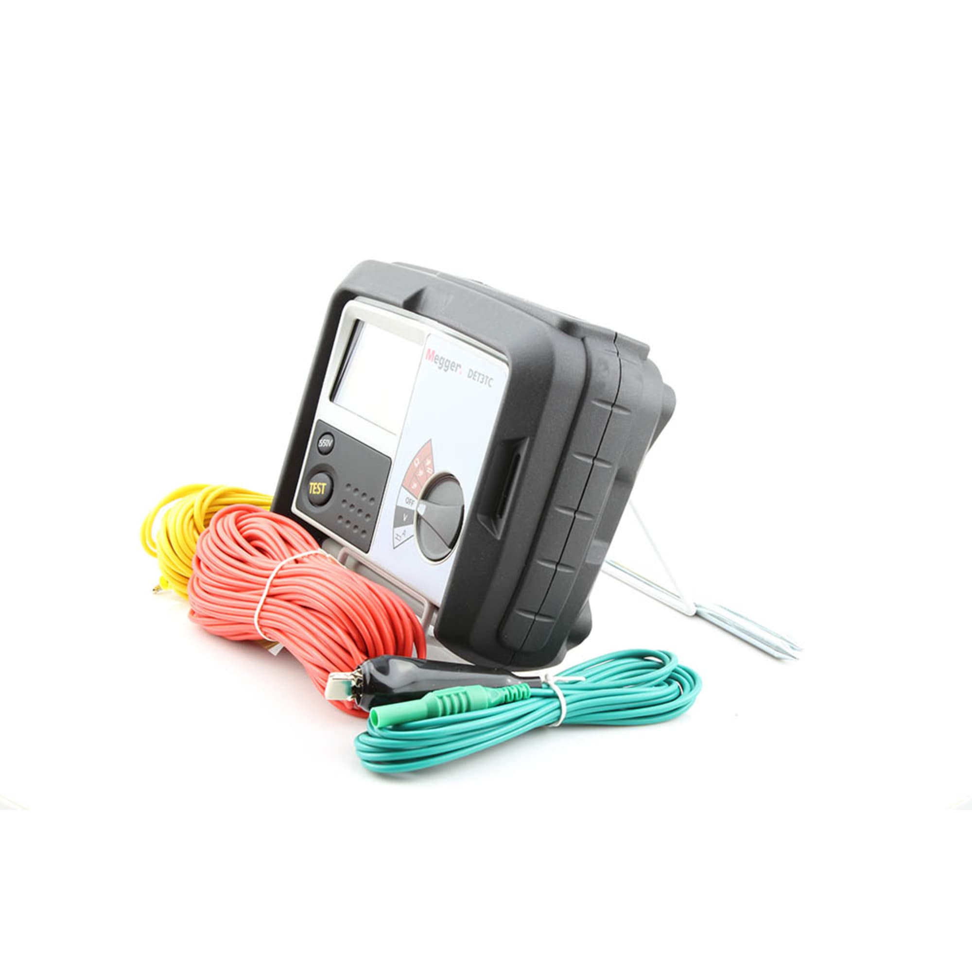 【はございま】 Megger DET3TC 3-Terminal Digital Ground Resistance Tester， 0.01 ...