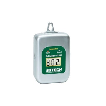 Extech 42270 Temperature Dataloggers - Max Temperature: 185 F, Min ...
