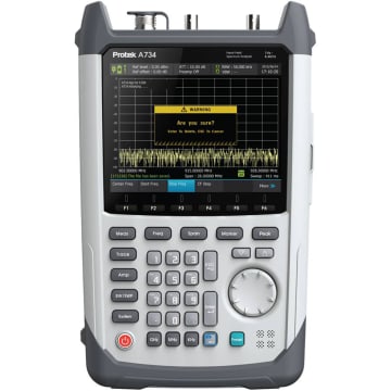 Protek A734 100kHz - 4.4 GHz, 600 Hz Handheld Spectrum Analyzer ...