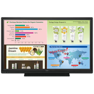 Sharp PN-L603WA 60-inch AQUOS BOARD Interactive Display System | Touchboards
