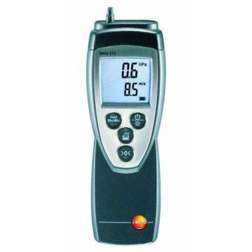 Testo 400563 5122 512-2 Digital Manometer/ Anemometer Kit | TEquipment