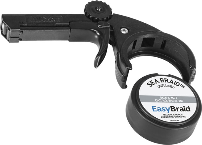 Easy Braid 1000-1NF WickGun Kit, Includes Dispenser and Solder Wick ...