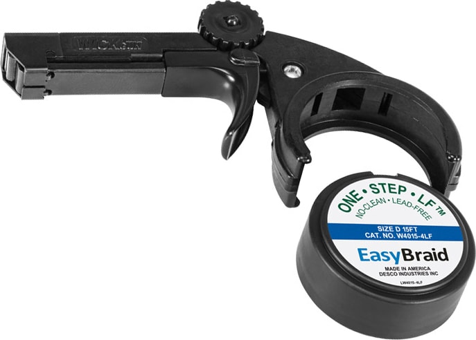Easy Braid 1000-4LF WickGun Kit, Includes Dispenser and Solder Wick ...
