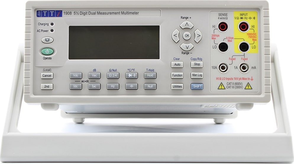 TTi 1908 - Dual Measurement Bench Multimeter with USB Interface ...