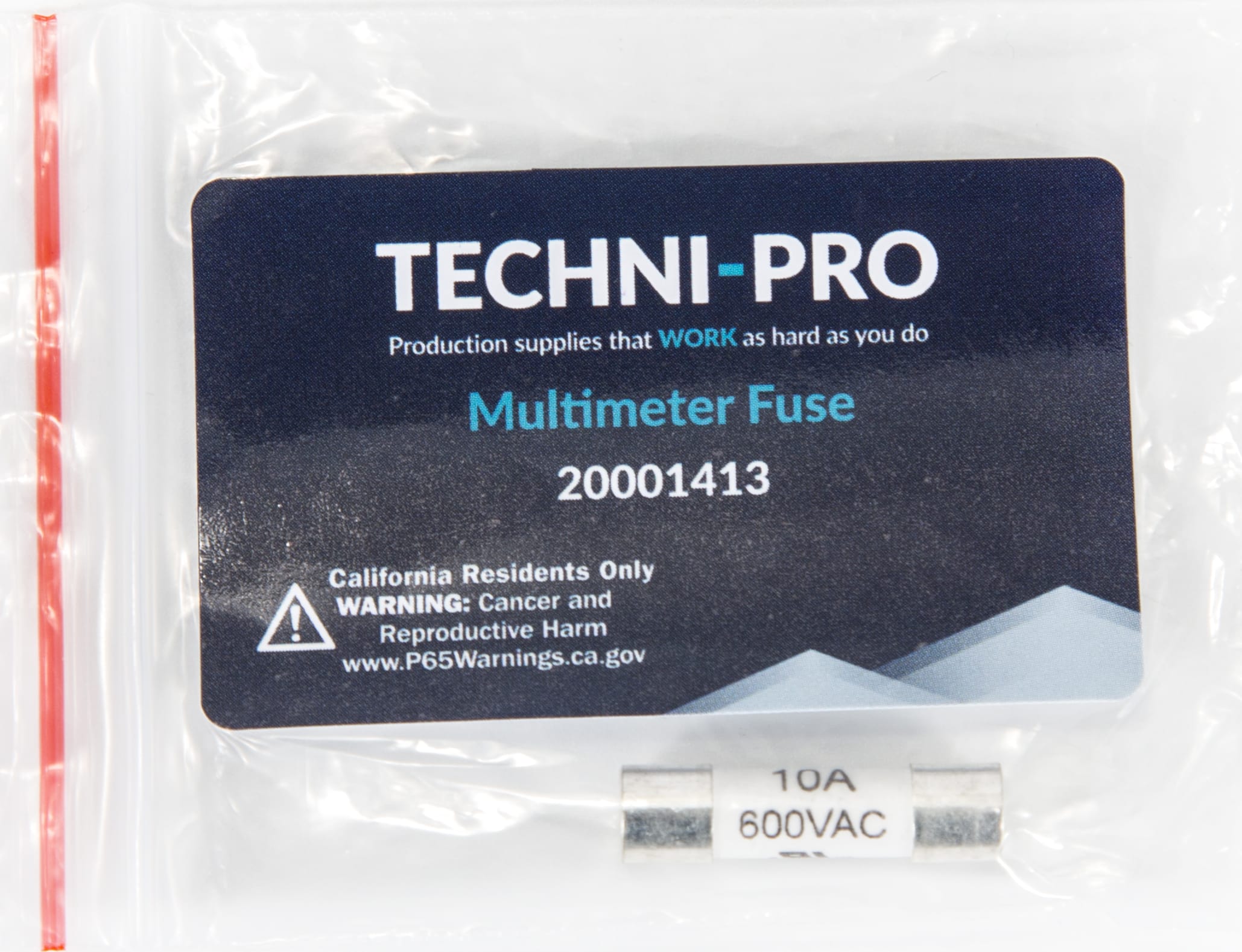 Techni-Pro 20001413 - Five Replacement Fuses (10A/600V) for Techni-Pro ...