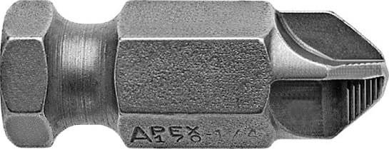 Apex Bits-Torque 170-1/4-ACR - Insert Bit, torq set, 7/16", 1/4" Hex ...