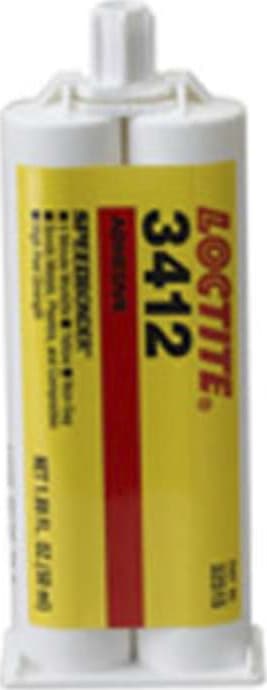 Loctite 303430 - Structural Adhesive, 50 mL Dual Cartridge, Amber PA ...