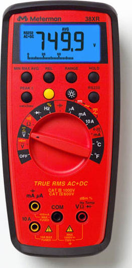 Wavetek Meterman PM2 38XR DMM, Data logging Software w/Pomona Deluxe ...