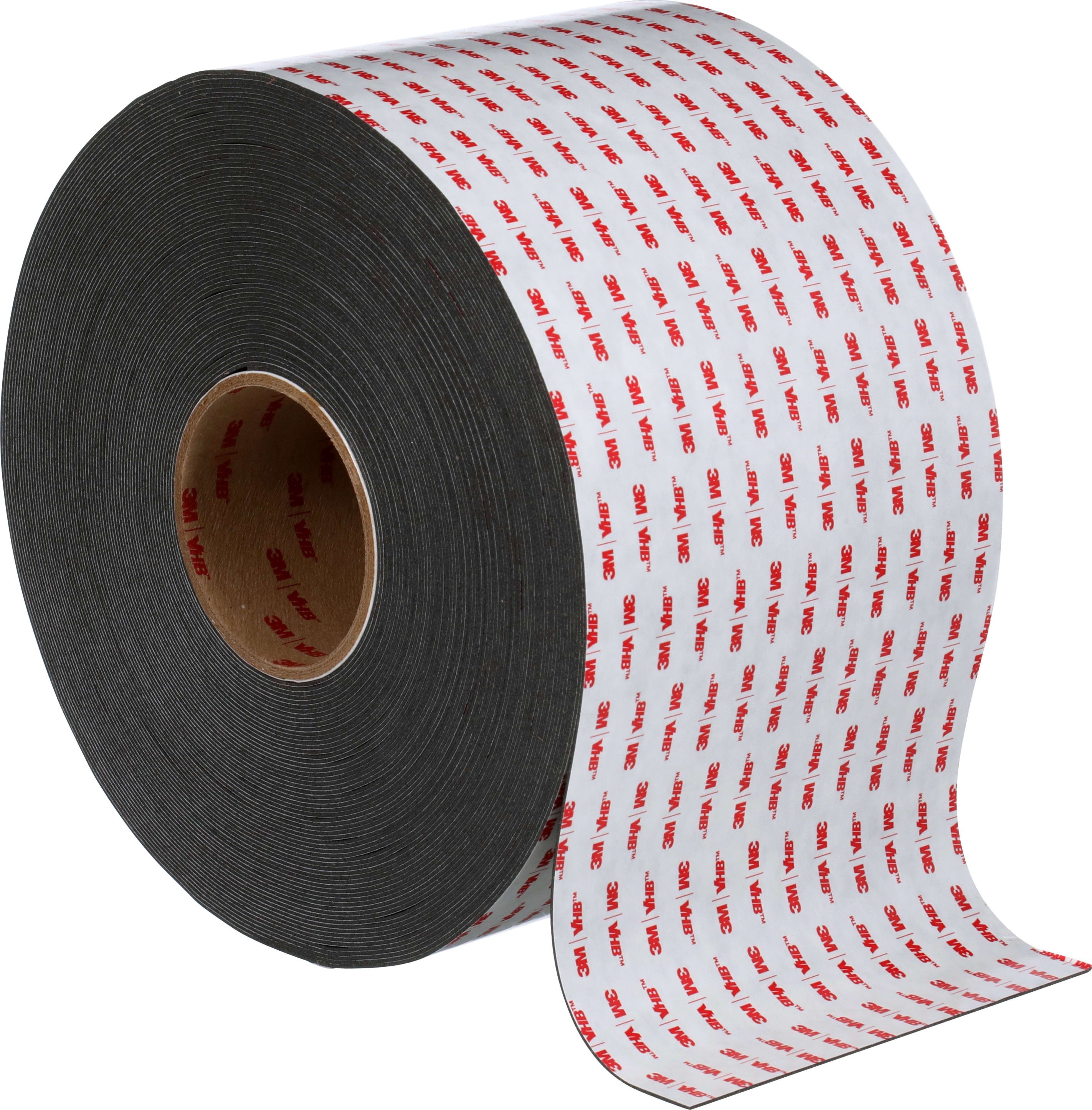 3M 5952P - VHB Tape (Black / 45 mil Tape Thickness / Kraft Paper Liner ...