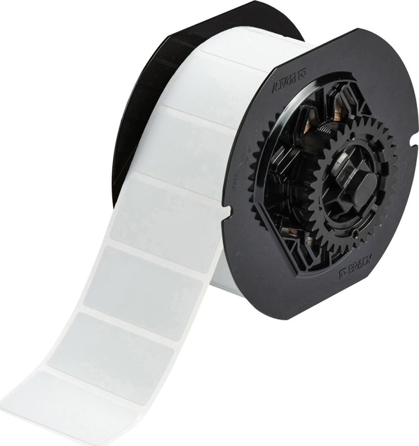 Brady 598-374 - 2x1" LGT Gray Poly Labels 1500/ROLL | TEquipment