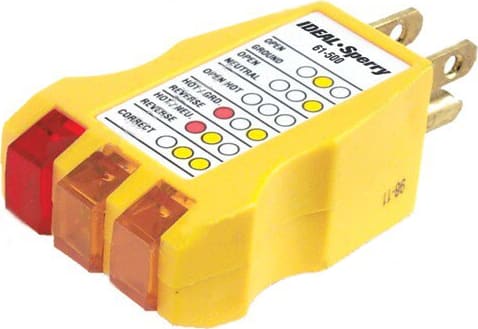 Ideal 61-500 Receptacle Tester Ideal 61500 61-500 61 500 | TEquipment