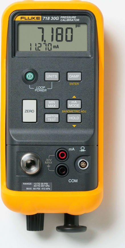 Fluke 718 100G Pressure Calibrator 100 PSIG USA | TEquipment