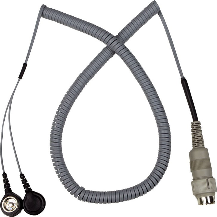 SCS 741DC - Grounding Cord Only, Dual Conductor, w/Dual 10mm Snap, 10 ...