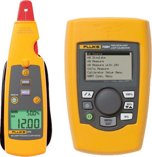 Fluke 771/709H Clamp Meter & Loop Calibrator | TEquipment