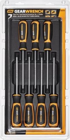 GEARWRENCH 80071H - Screwdriver Set, 7.8" OAL, Dual Material, Torx, 7 ...