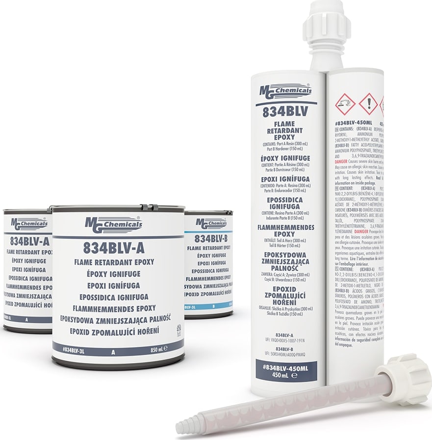 MG Chemicals 834BLV-12L - Flame Retardant Epoxy, Solvent-free, 12 ...