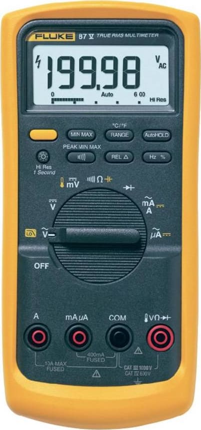 Fluke 87-5 B Handheld Multimeter - Type: Digital, Style: Hand-Held ...