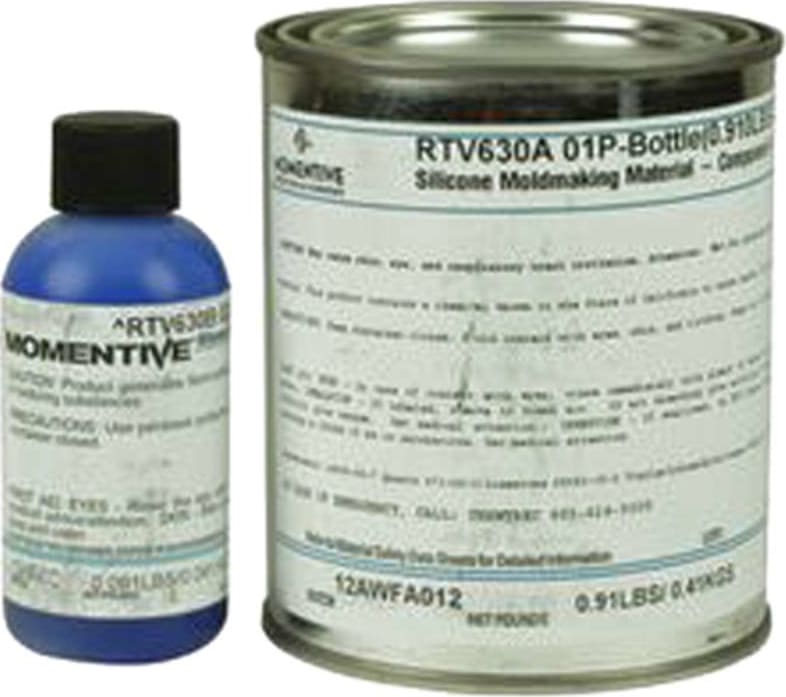 Momentive 9497 - Silicone Rubber Compound, RTV630, High Strength, 1 lb ...