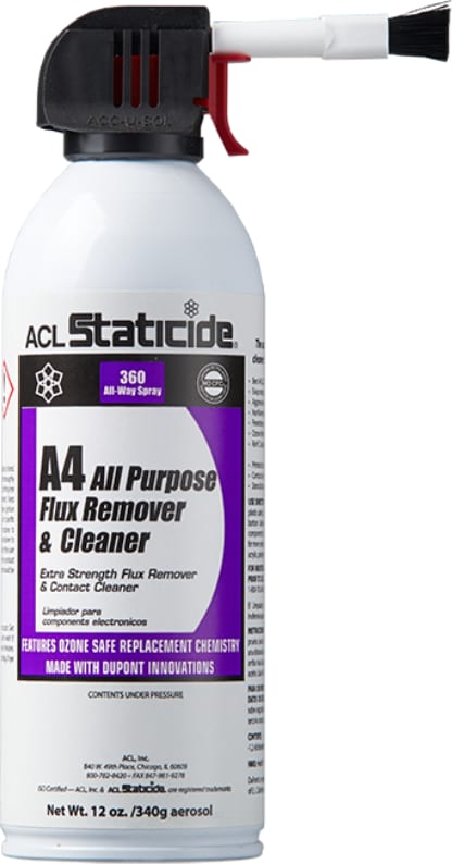 ACL 8624 - All Purpose Flux Remover & Cleaner, 12oz Can | TEquipment