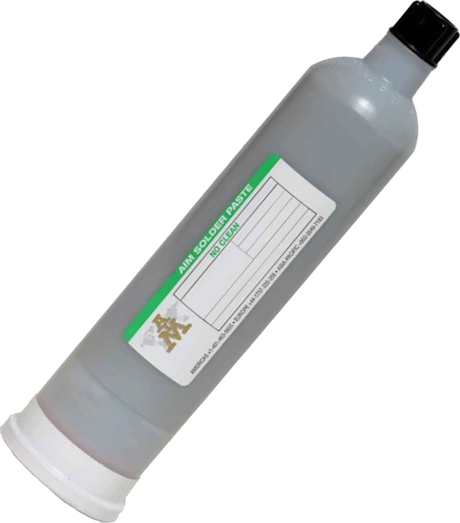 AIM Solder 21231 - Solder Paste, Leaded, T3, 89.5%, Sn63Pb37, 700g ...