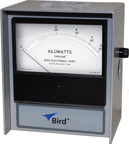 Bird 6810-265 - 4.5” RF Wattmeter (8/80 kW) | TEquipment