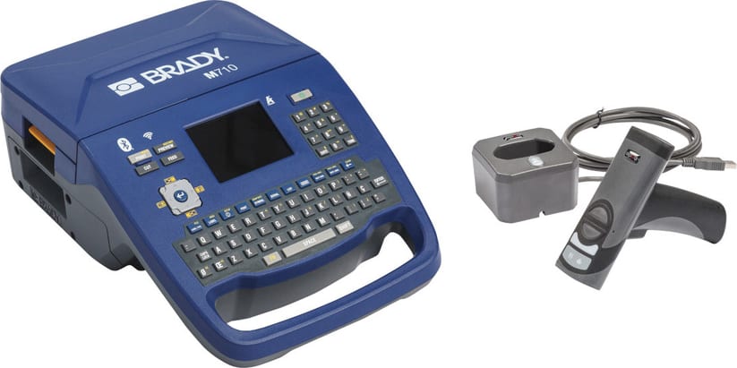 Brady 176711 Label Printer, with CR2700 Barcode Scanner & Software Kit ...