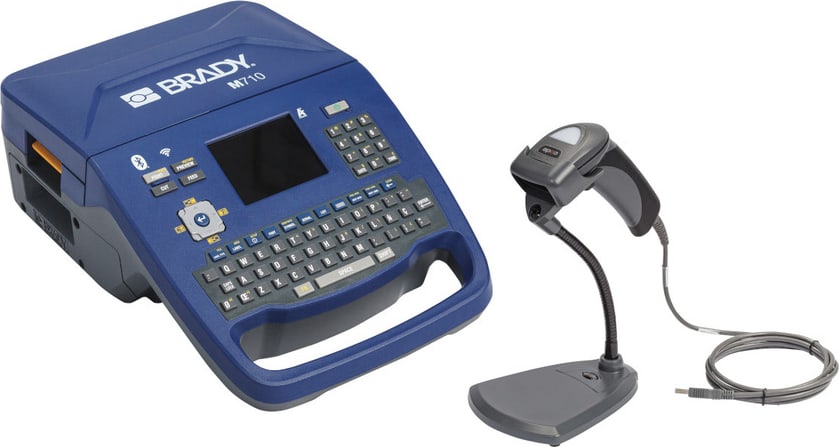 Brady 176719 Label Printer, with CR1500 Barcode Scanner & Software Kit ...