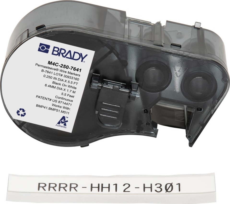 Brady M4C-250-7641 - PermaSleeve Low Smoke Zero Halogen Heat Shrink ...