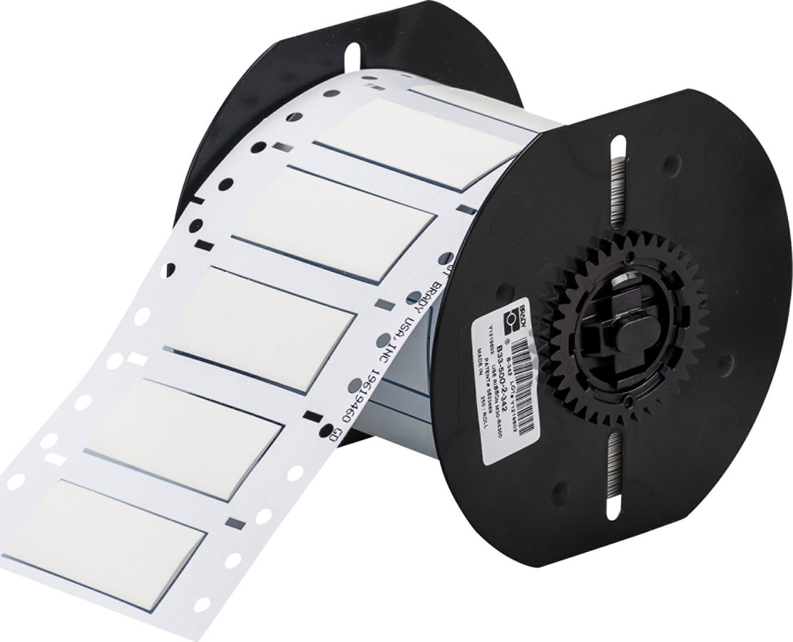 Brady B33-500-2-342 - PermaSleeve Heat Shrink Wire and Cable Labels ...