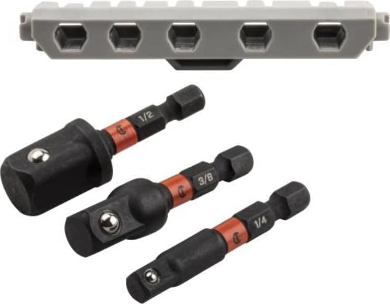 Crescent CAVAD2R-3 - Impact Drive Socket Adapter Set, 3 pcs, 1/4", 3/8 ...