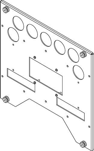 Chief PSB2301 P-Series Custom Interface Bracket - Black | Touchboards