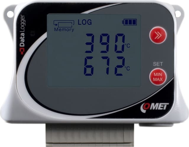 Comet U0246 - Temperature Datalogger for 3x Thermocouples, 1x External ...