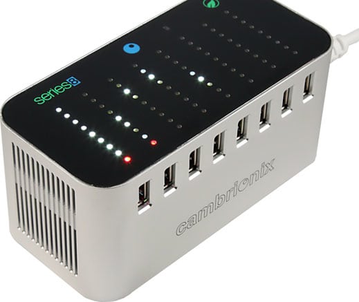 Datamation DS-SERIES8 Universal 8-Port Home/Office Charging Station ...